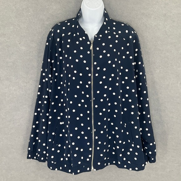 Susan Graver | Jackets & Coats | Susan Graver Jacket Womens Sz 3x Navy ...